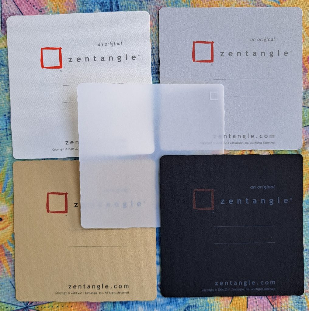 Original Zentangle Tile (Bundle of 5) – TangleatioNZ